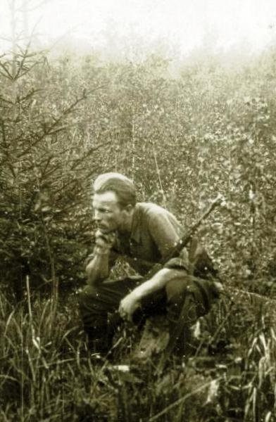 Aukštaitijos partizanų vadas Antanas Slučka-Šarūnas. G.Vaičiūnas, D ...